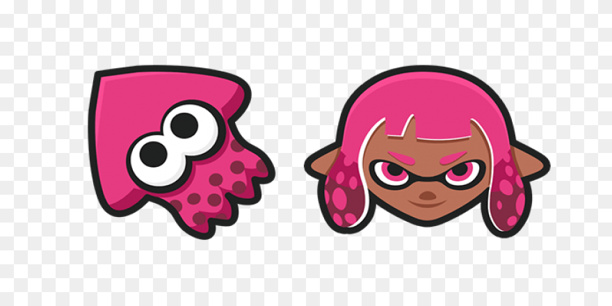 15+ Splatoon 2 - View: Splatoon 2 Pink Inkling Cursor PNG Clip Art Images